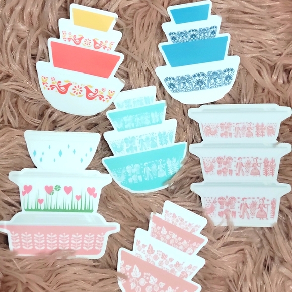 Pyrex | Office | Pyrex Stickers | Poshmark